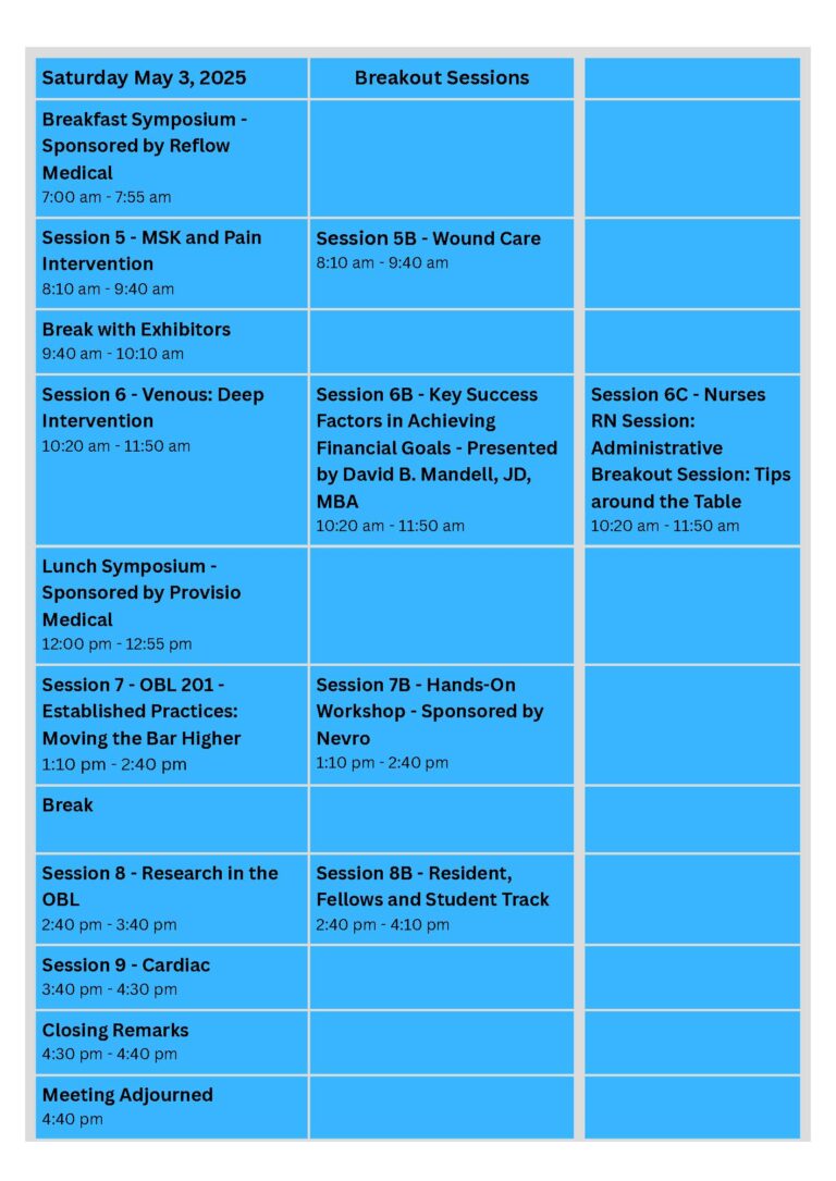 OEIS | 12th Annual National Scientific Meeting (2025)
